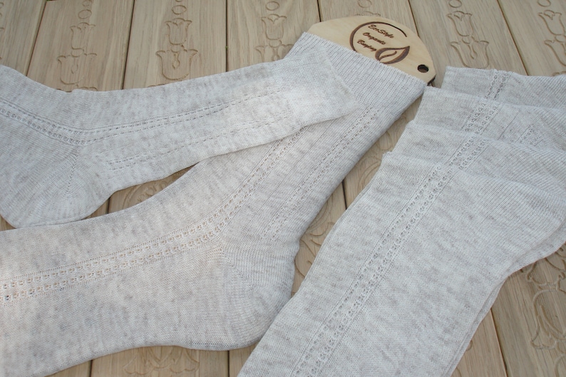 Set of Linen Socks 5 Pcs. Eco Friendly Socks Natural - Etsy