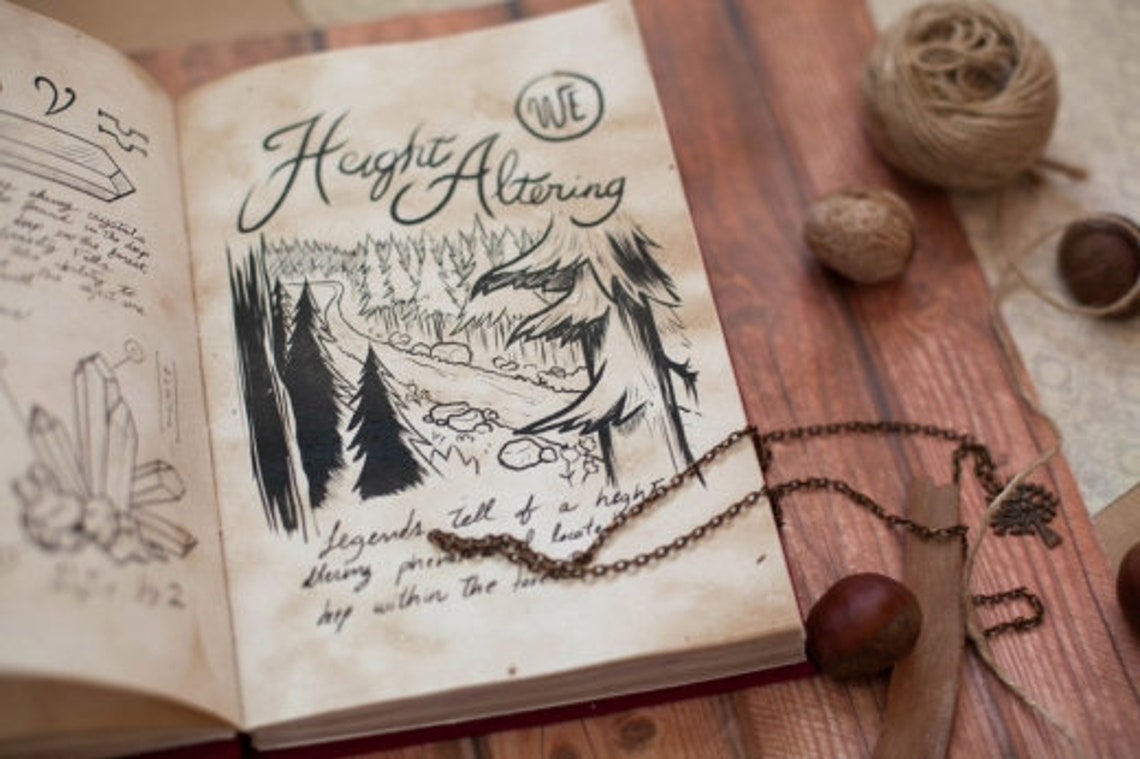 Notebook Gravity Falls | Etsy