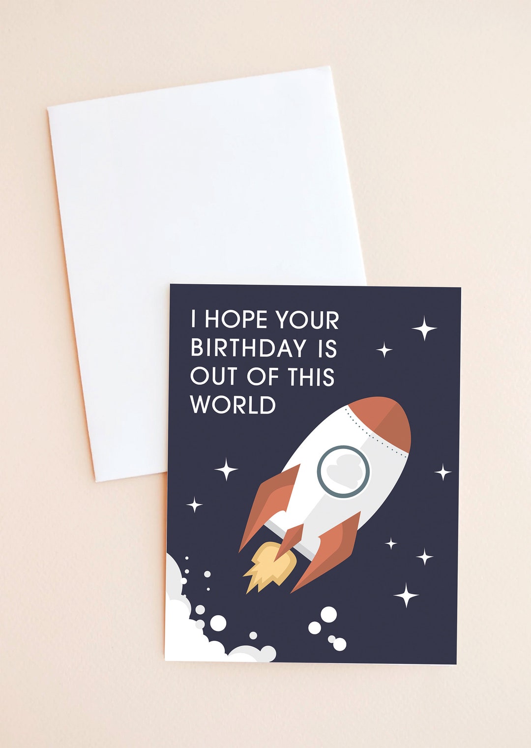 I Hope Your Birthday is Out of This World - Birthday Card - Etsy
