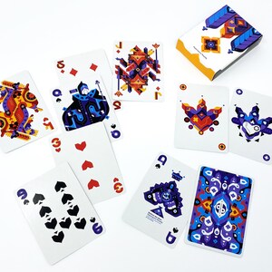 Unique Playing Cards Deck of Cards Hyperspace Royalty - Etsy Canada