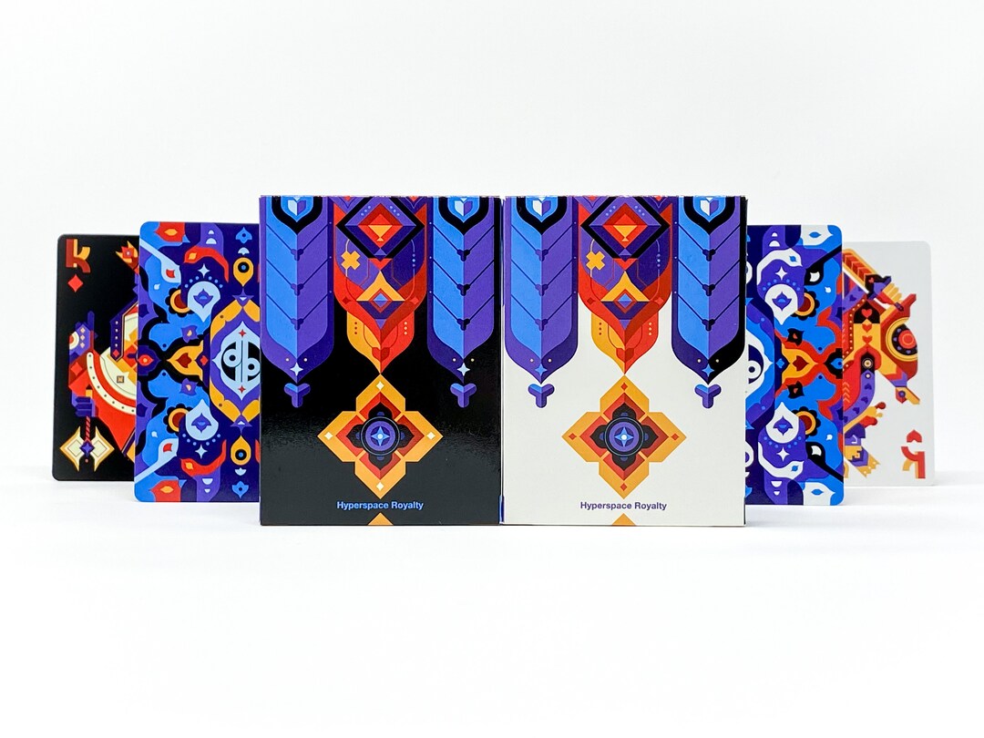 2 Decks of Playing Cards | Deck of Cards | Hyperspace Royalty Dark Mode ...