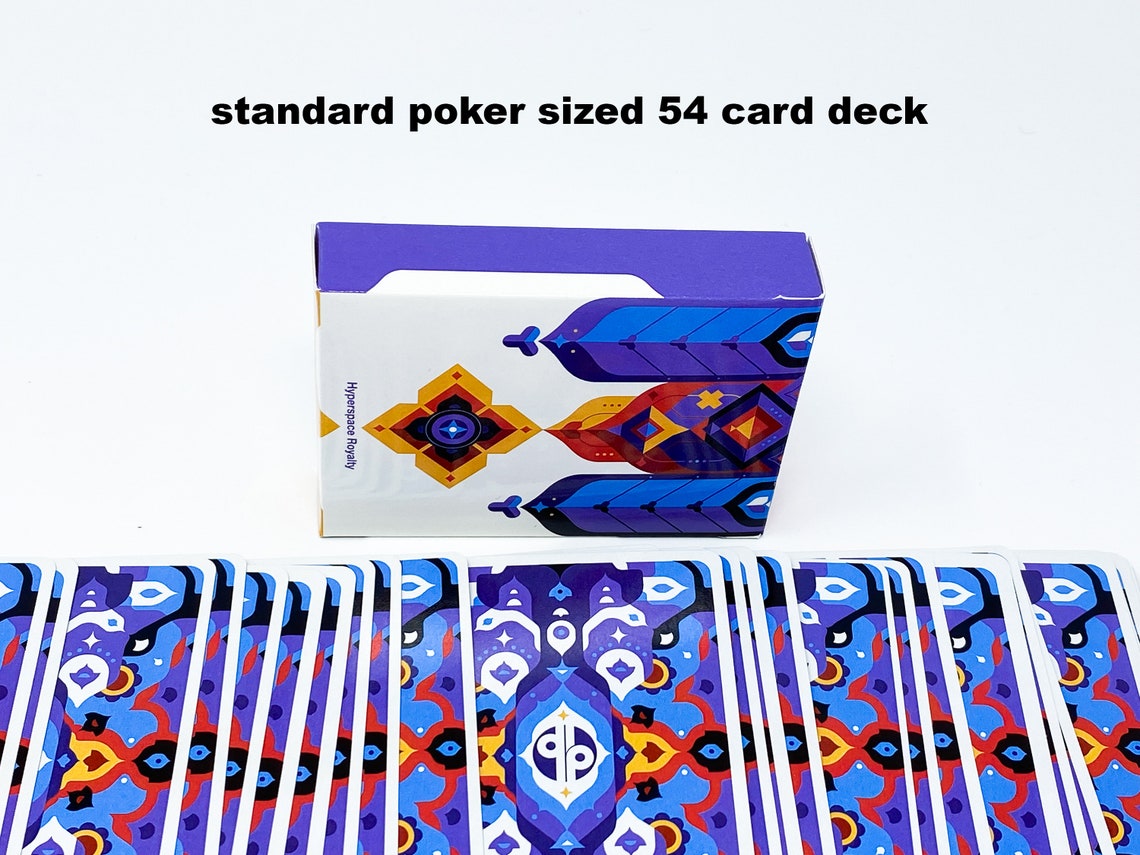 Unique Playing Cards Deck of Cards Hyperspace Royalty - Etsy Canada