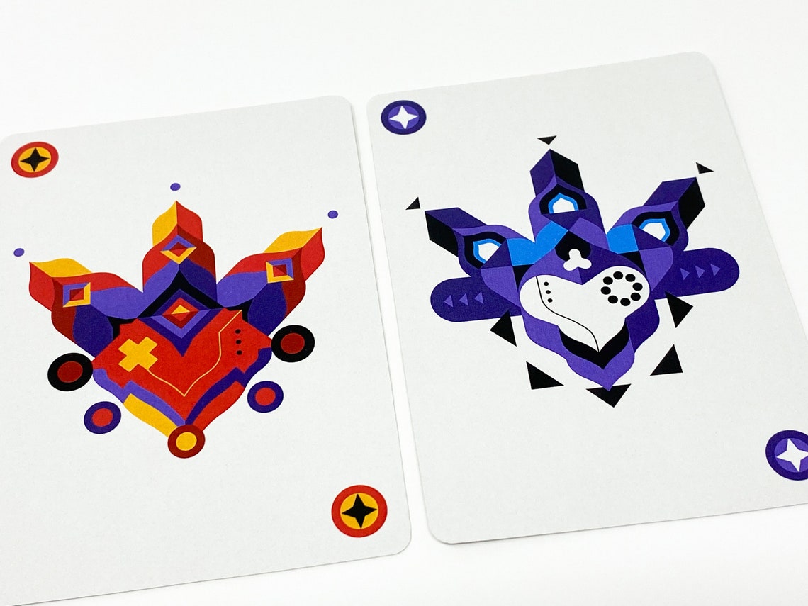 Unique Playing Cards Deck of Cards Hyperspace Royalty - Etsy Canada