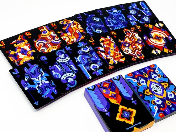 Unique Playing Cards Deck of Cards Hyperspace Royalty - Etsy