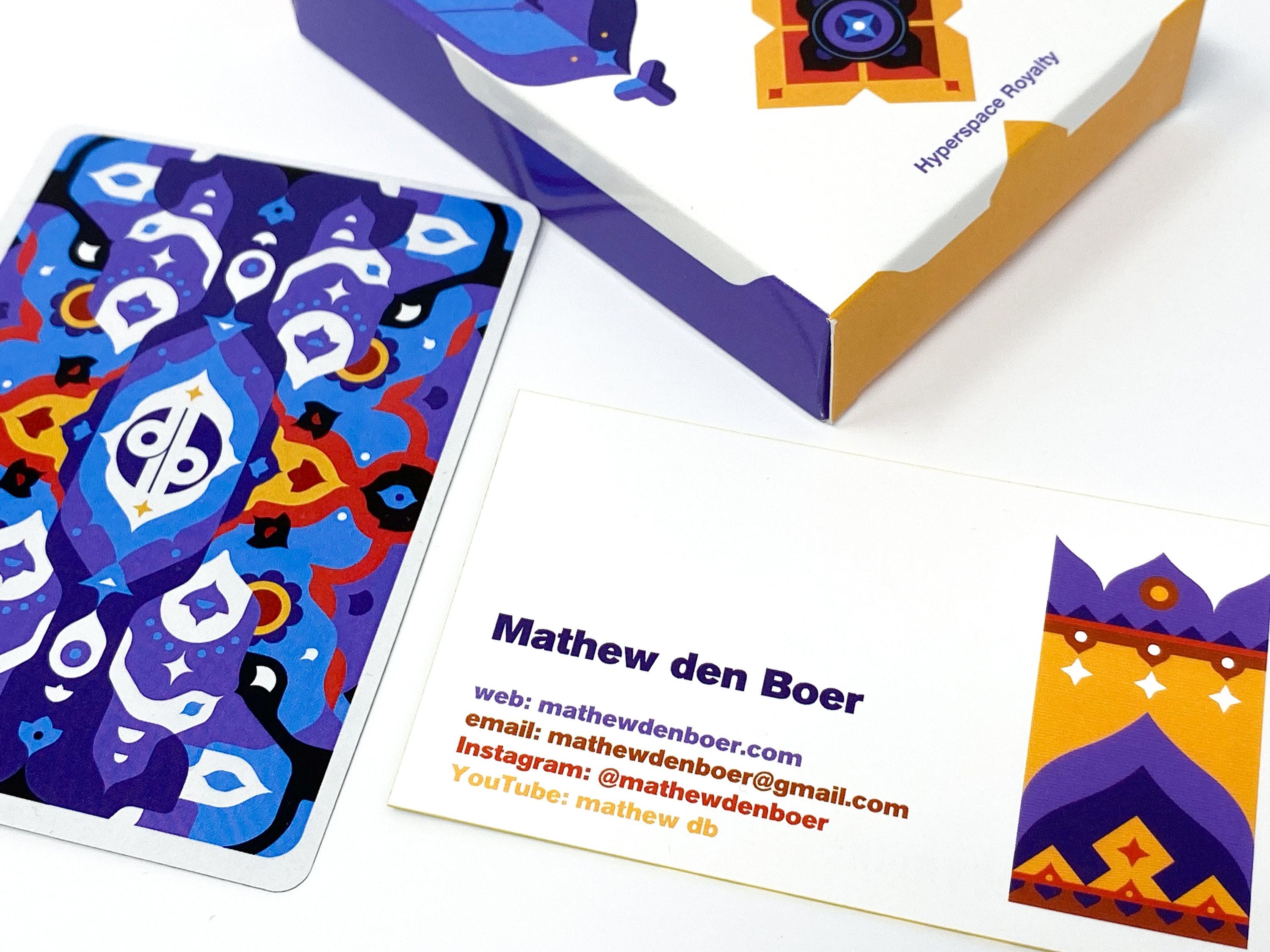 Unique Playing Cards Deck of Cards Hyperspace Royalty - Etsy Canada