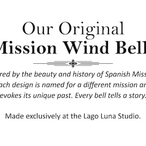 Santa Maria Mission Wind Bell - Etsy