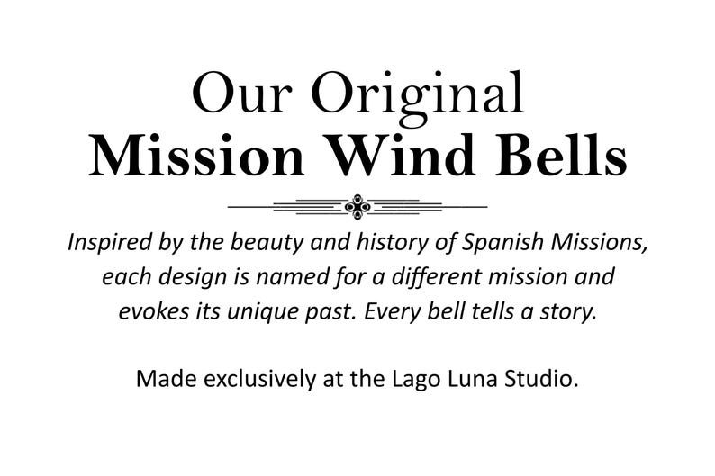 Santa Maria Mission Wind Bell - Etsy