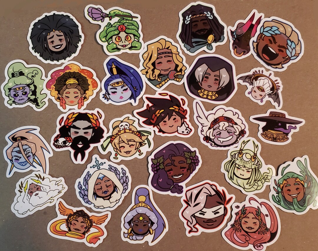 Hades Game Sticker Packs - Etsy