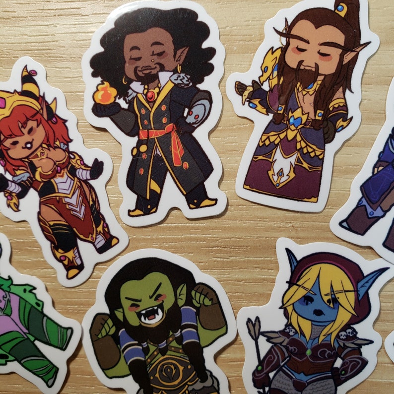 World of Warcraft Stickers - Etsy
