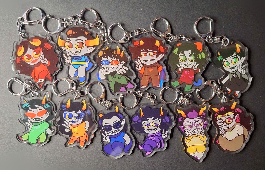 NEW Homestuck Beta Trolls [2inch, Double Sided Charms] - Etsy