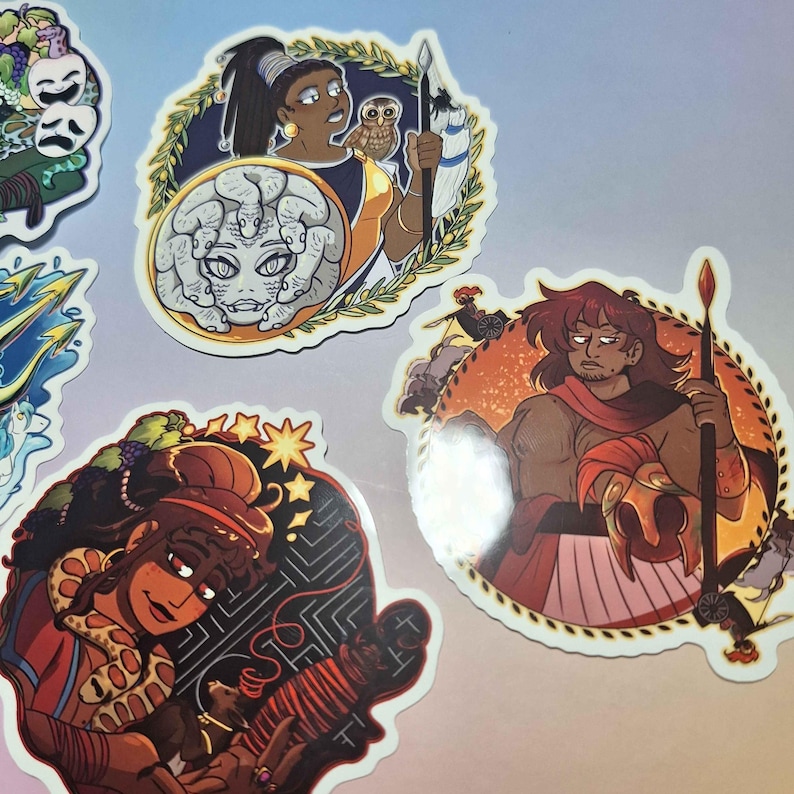 Greek Mythology Stickers - Etsy