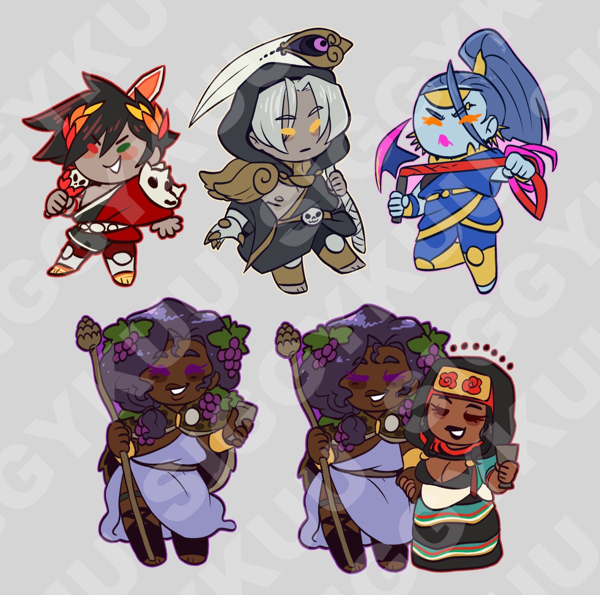 Hades Game Charms 2inch One Sided Charms - Etsy