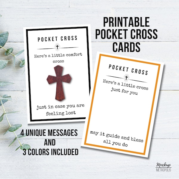 Small Pocket Crosses - Etsy