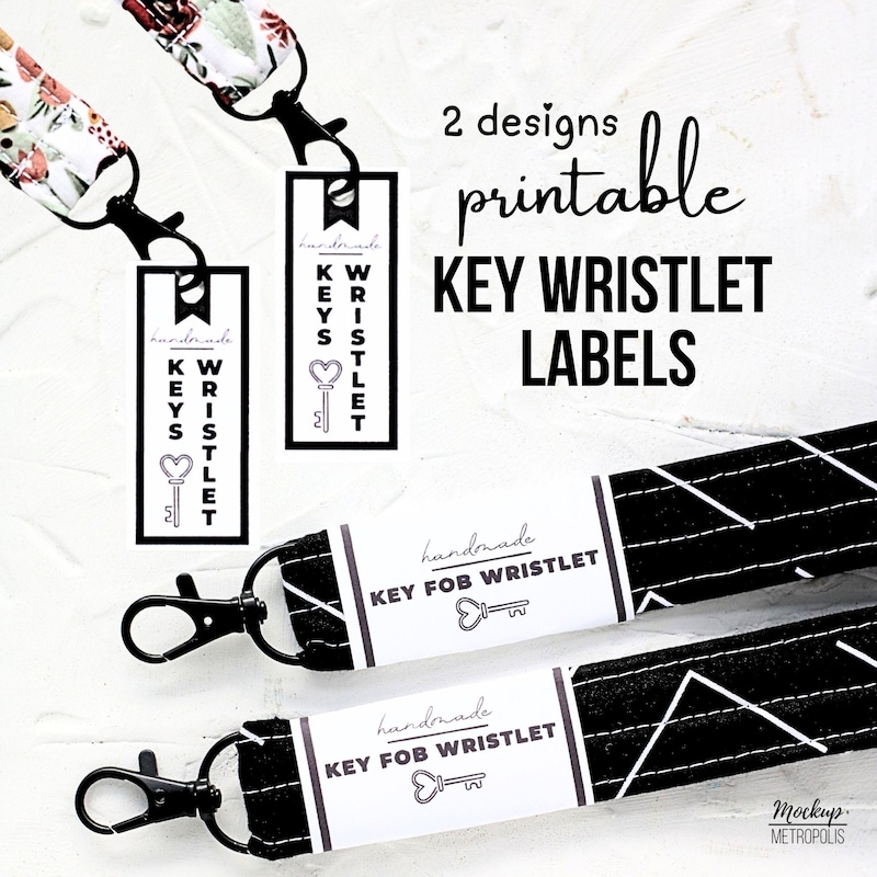 Key Rings Label - Etsy