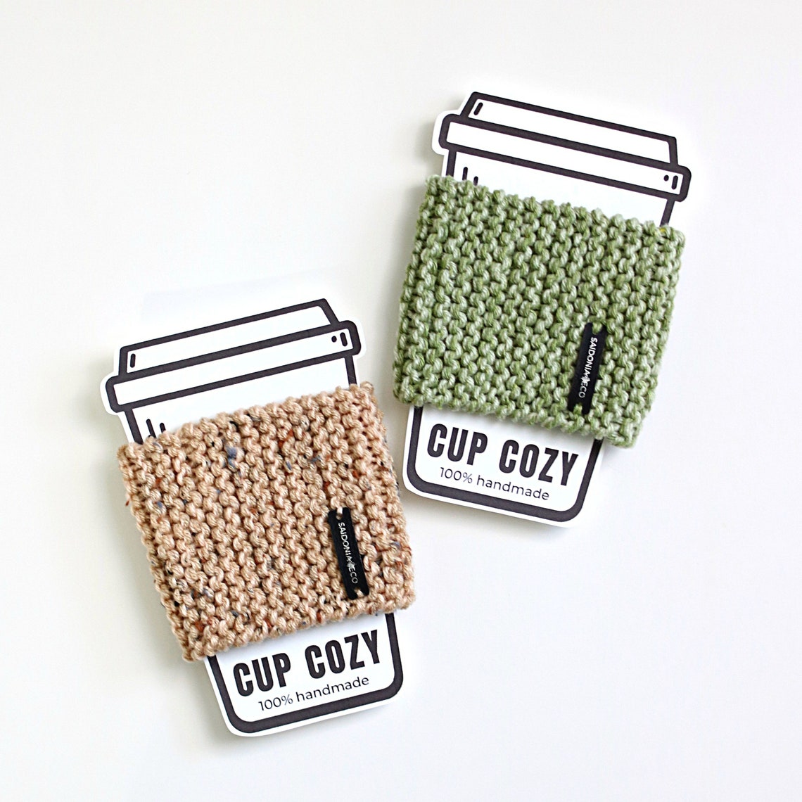 Tall Cup Cozy Display Card PRINTABLE Template Coffee Sleeve - Etsy UK