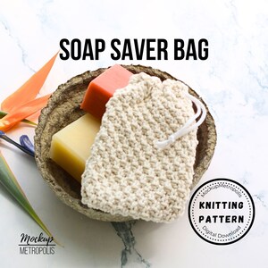 Soap Saver Knitting Pattern: Beginner Knit Soap Pouch (PDF Download) - Etsy