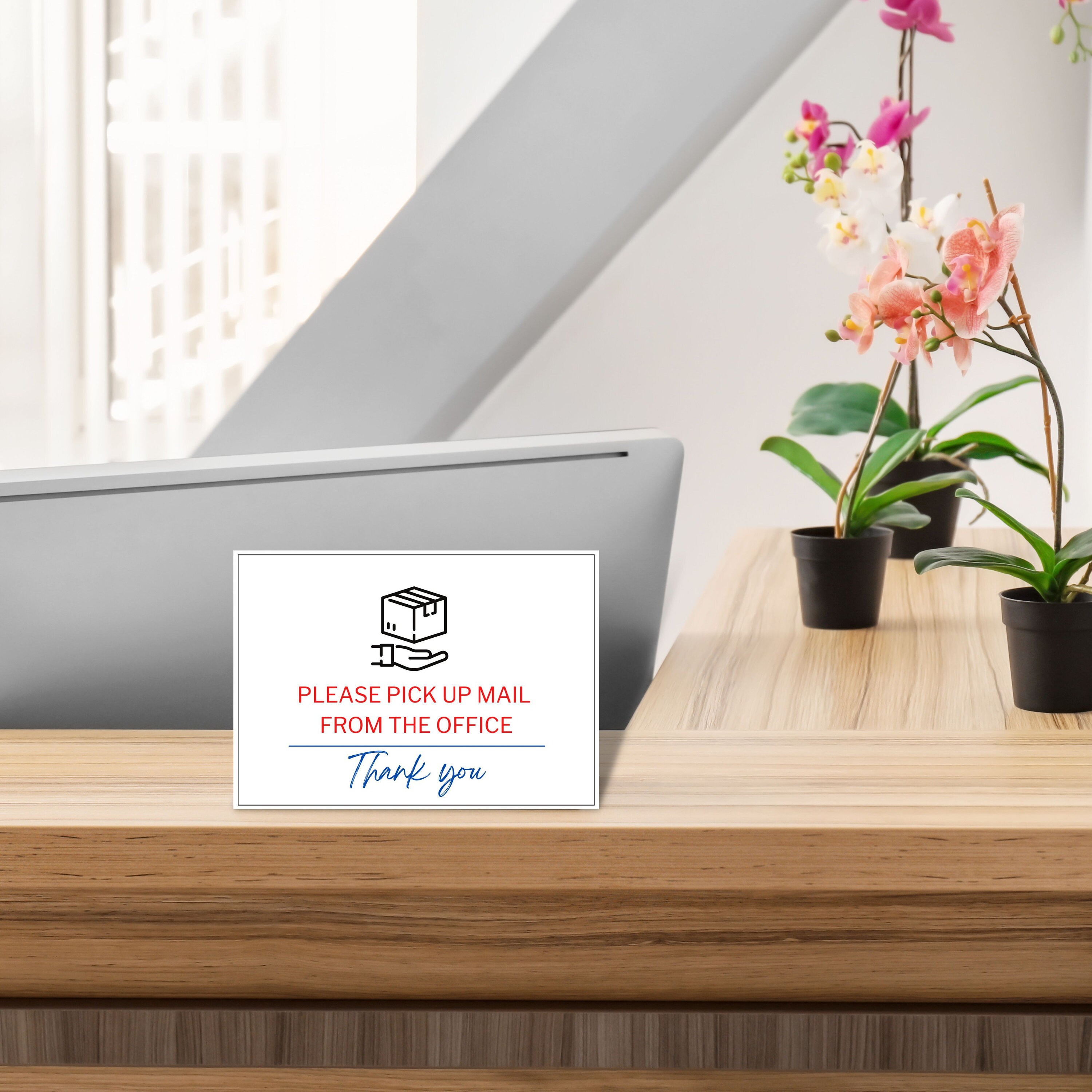PRINTABLE Pickup Mail Signs, USPS Digital Post Signs, Office Reception ...