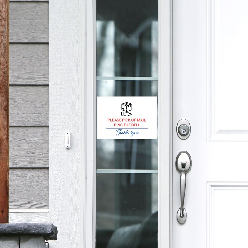 PRINTABLE Pickup Mail Signs, USPS Digital Post Signs, Office Reception ...