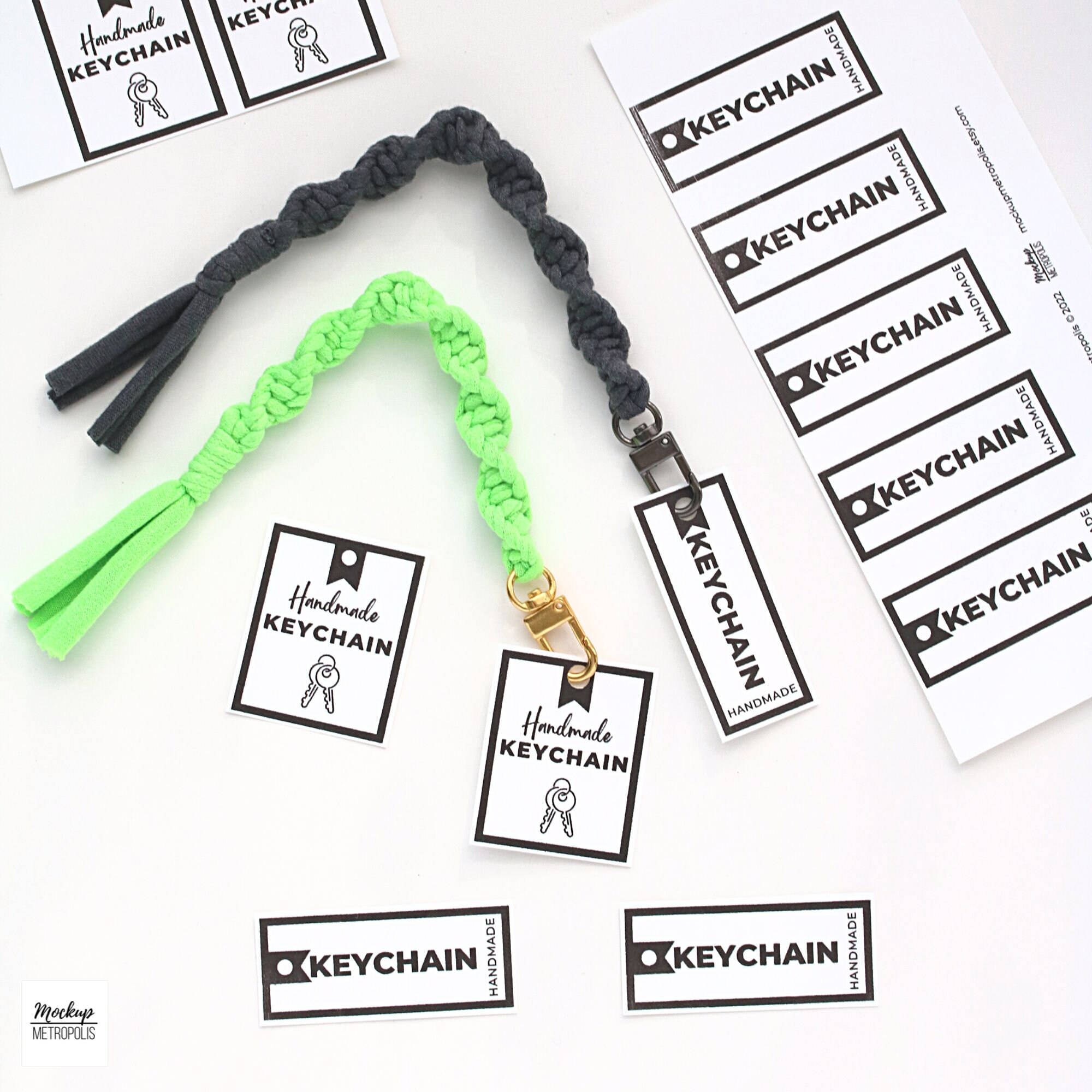 Keychain PRINTABLE Tags Digital Download PDF Handmade Key - Etsy Australia