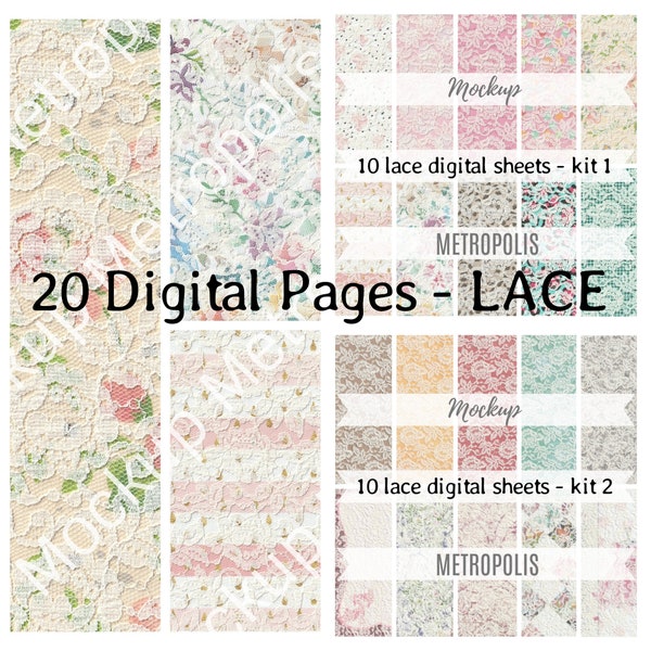 Digi Paper - Etsy