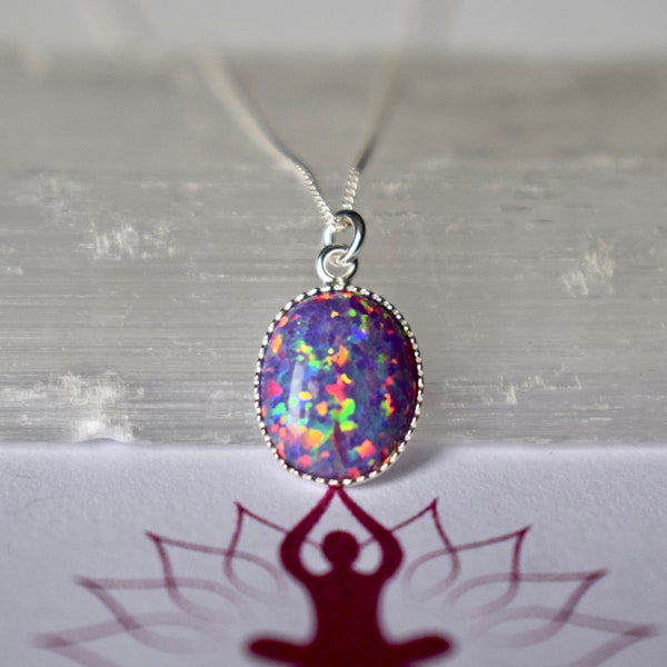 Purple Fire Opal - Etsy