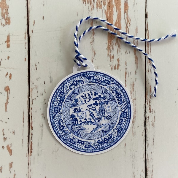 Blue Willow Paper - Etsy