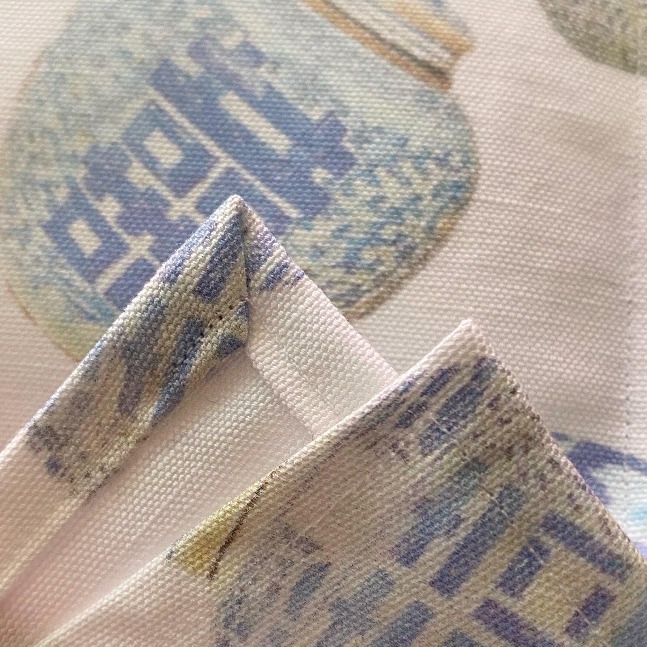 Faded Ginger Jar Jumble Linen-cotton Cloth Napkins | Dinnerware ...
