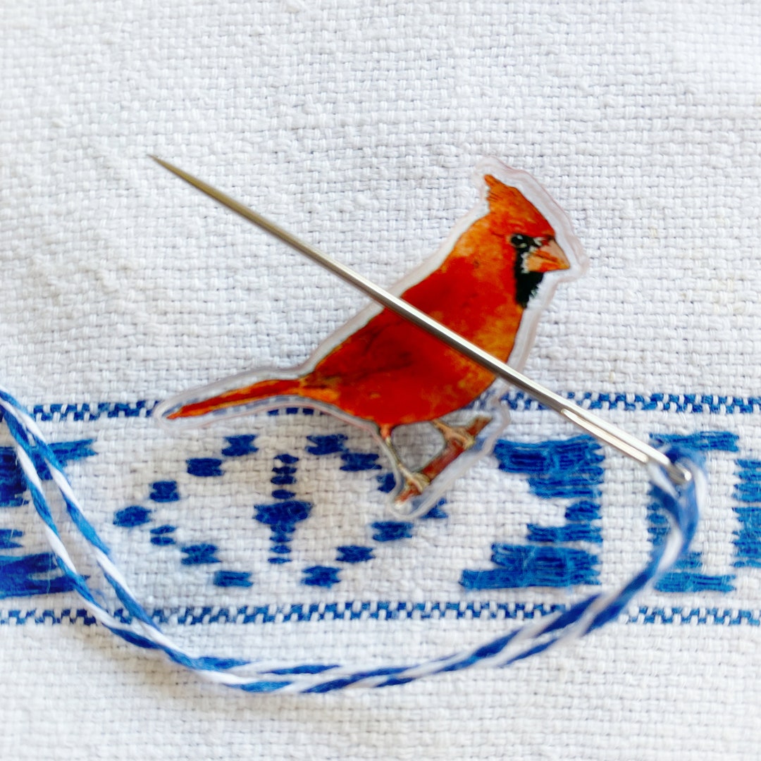 Cardinal Needle Minder | Needle Nanny | Bird | Avian | Love | Memorial ...