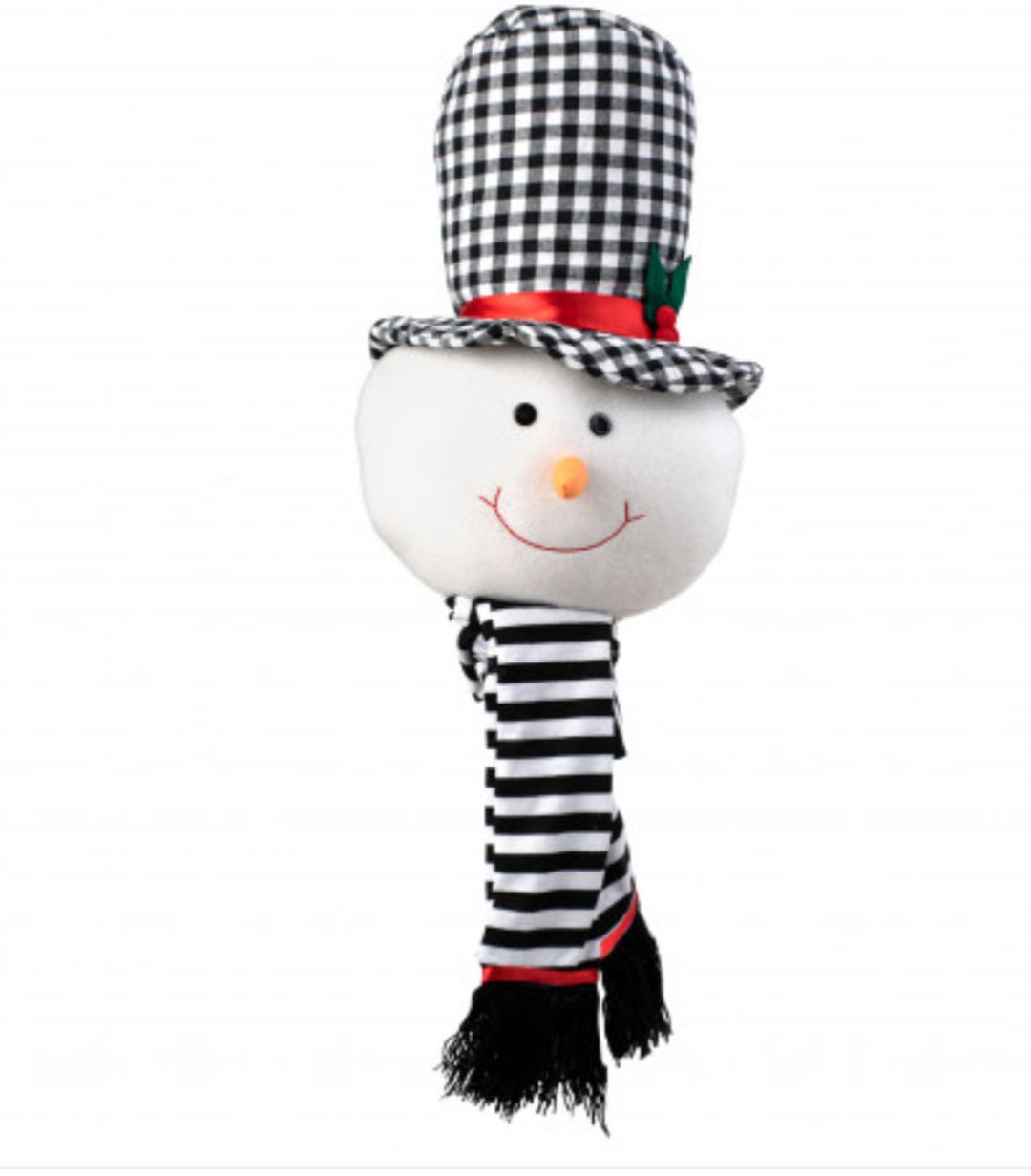 Snowman Wreath, Christmas Wreath,snowman Door Decor, ,snowman Winter ...