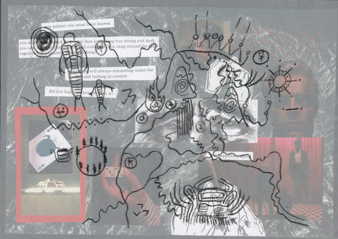 DIGITAL COPY Twin Peaks Zine - Wonderful and Strange - Handmade Collage ...
