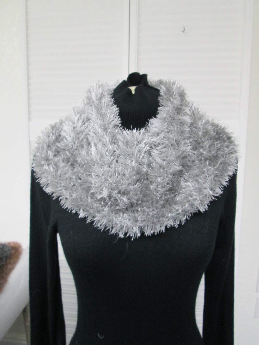 Faux Fur Crochet Cowl - Etsy
