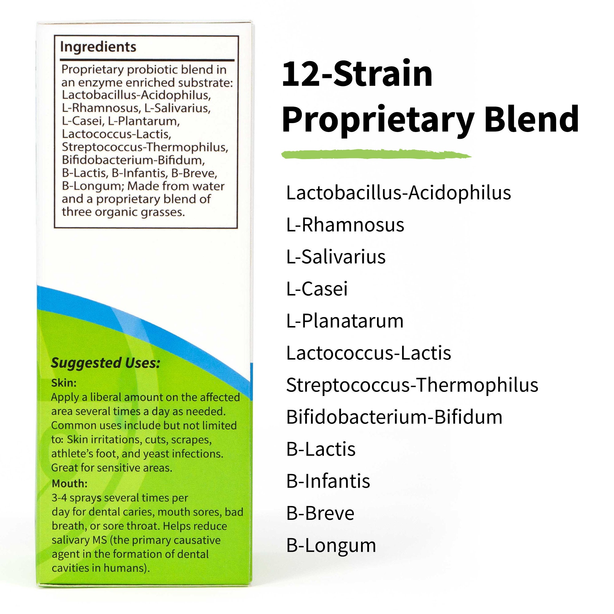 Organic Probiotic Topical Spray: 12 Strains for Balanced Skin - Etsy