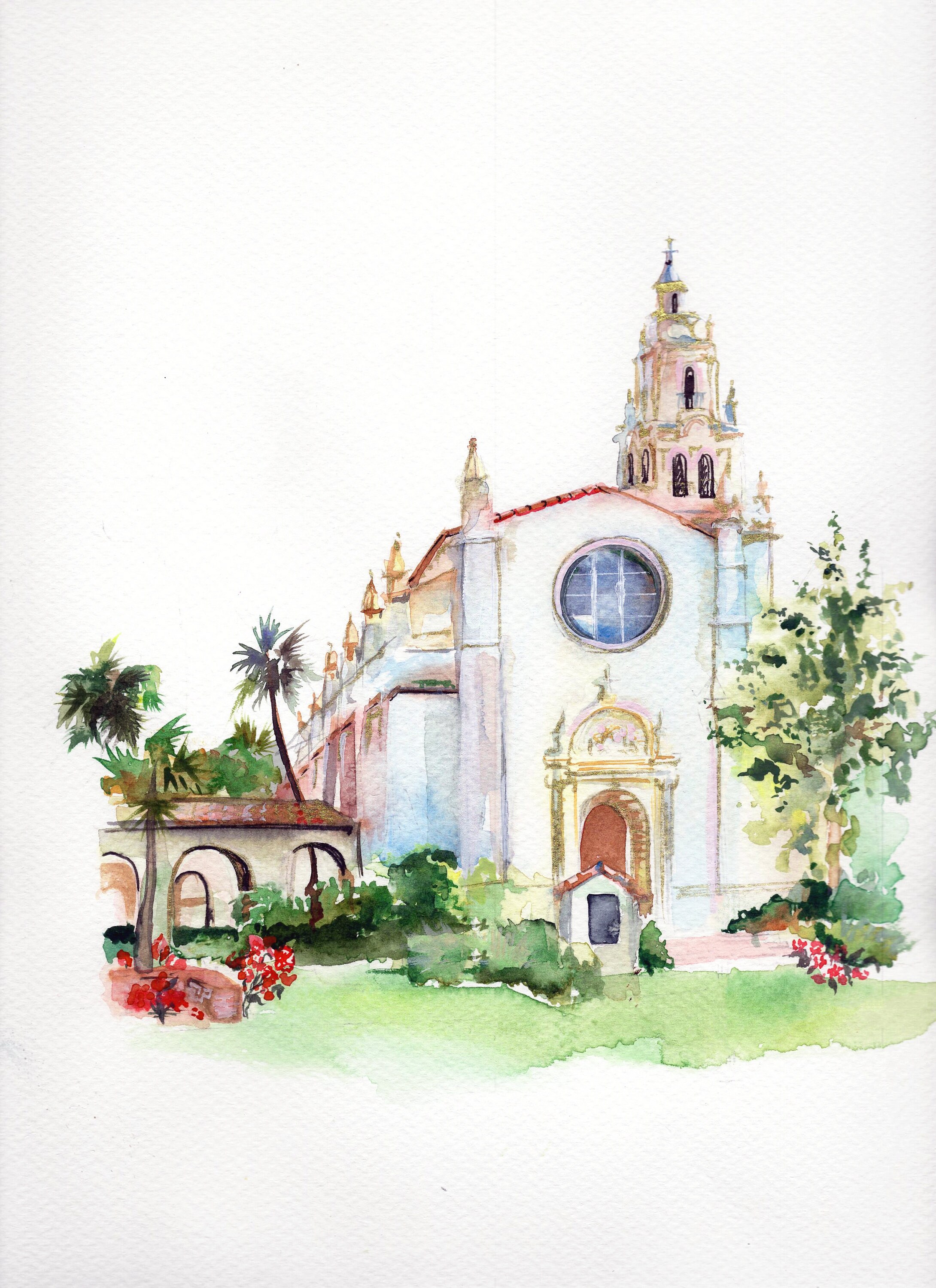 Rollins College, Knowles Memorial Chapel Art Print - Etsy