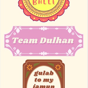 CUSTOMISABLE DHOLKI PROPS: Digital Download - Etsy