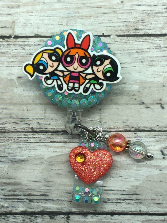 Animated Characters Name Badge Holder | Etsy