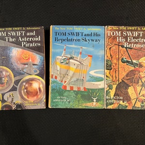 Tom Swift Jr. 1950's Editions | Vintage Books by Grosset & Dunlap, 1954 ...