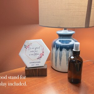 Personalized Memorial Tile to Honor a Deceased Loved One | Custom Made ...