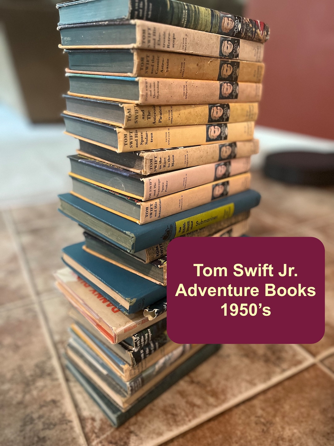 Tom Swift Jr. 1950's Editions | Vintage Books by Grosset & Dunlap, 1954 ...