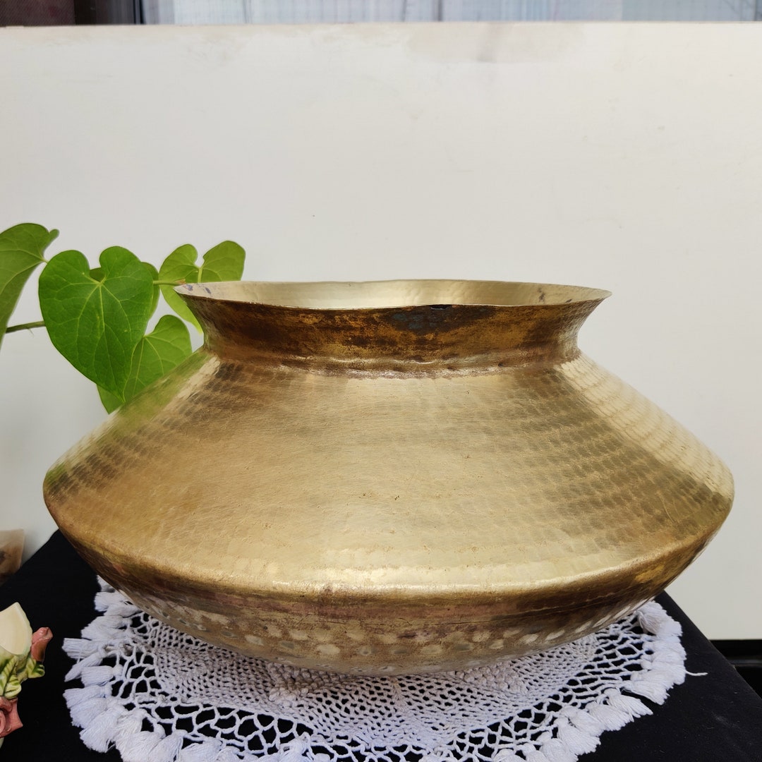 Antique Rare Solid Cooking Pot Large Size | Antique Traditional ...