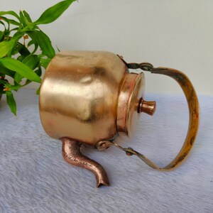 Antique Brass Tea Kettle | Brass Tea Pot | Antique Chai and Coffee ...