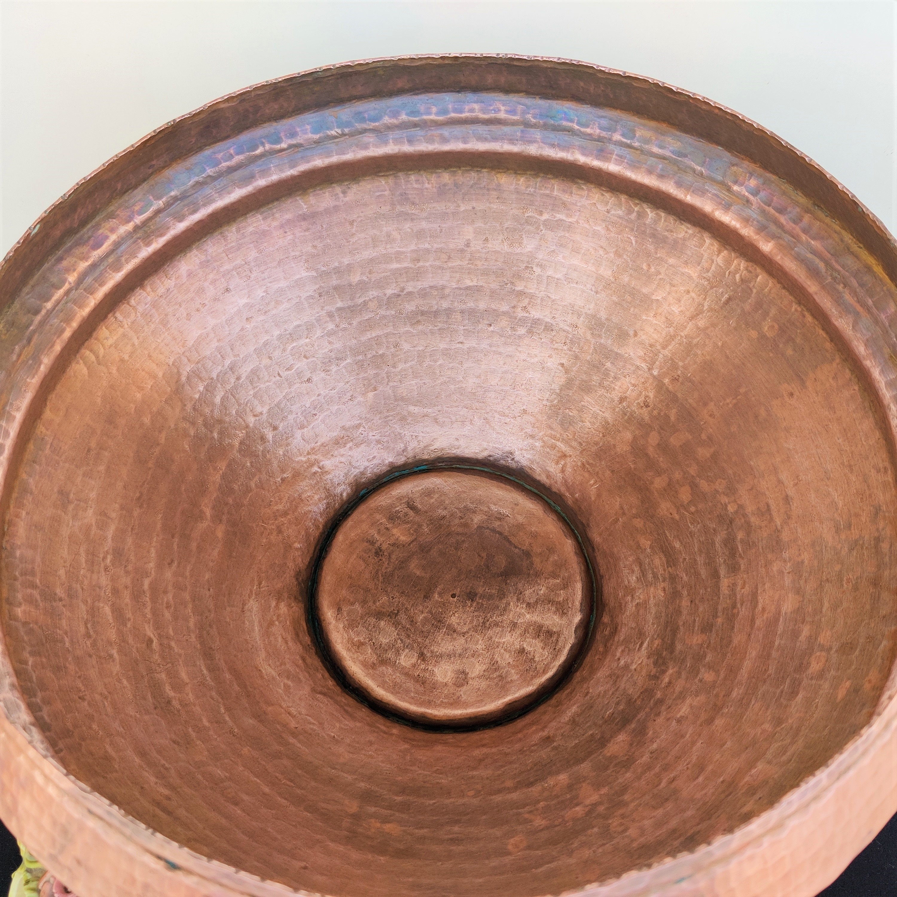 Antique Rare Solid Hand Hammered Heavy Copper Gangalam Water Pot ...