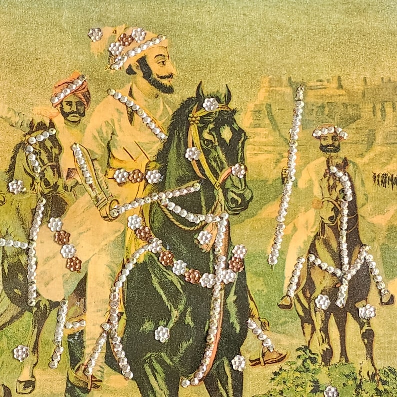 Vintage Shivaji Maharaj Raja Ravi Varma Printing Press - Etsy