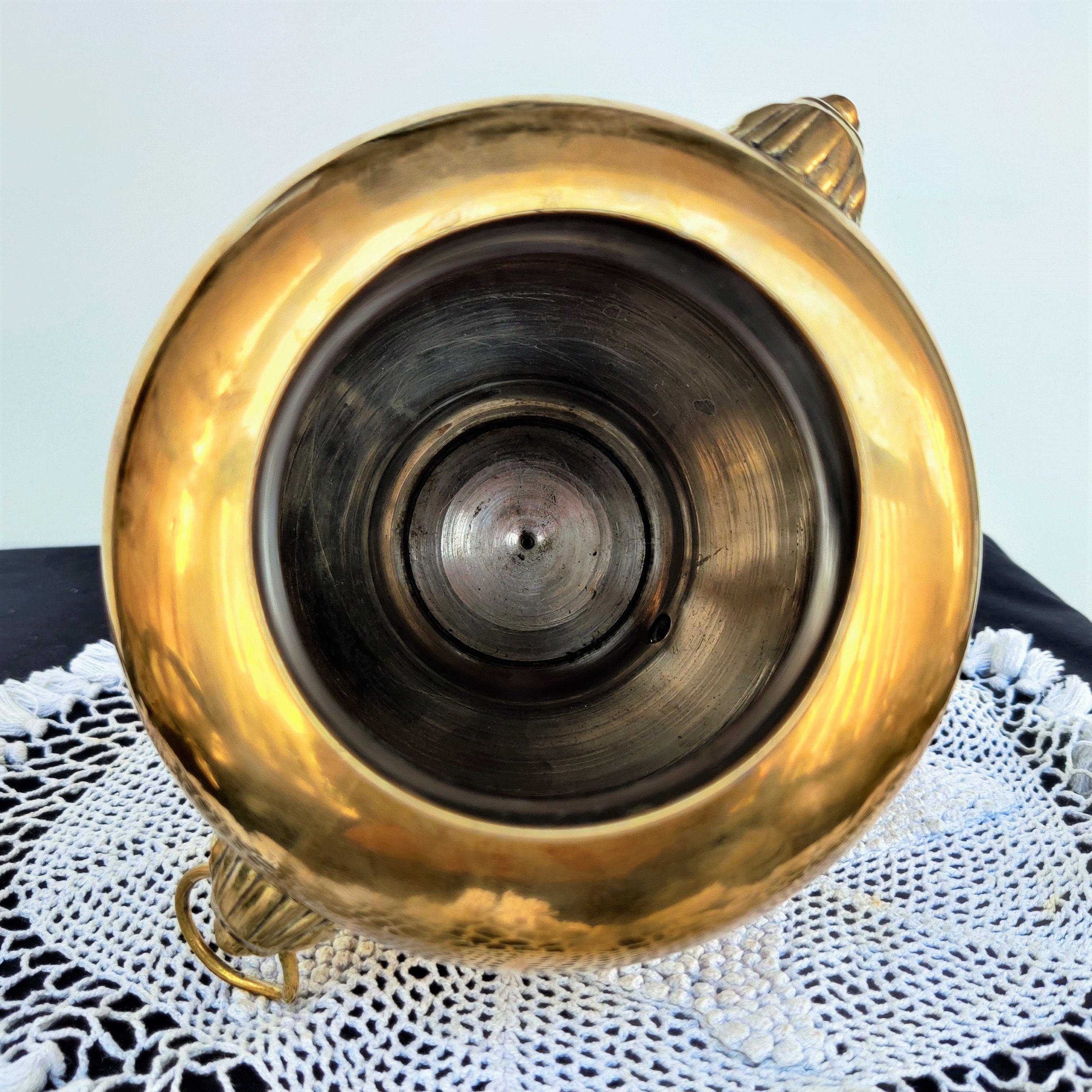 Antique Brass Water Dispenser Container With Lion Head Handles - Etsy