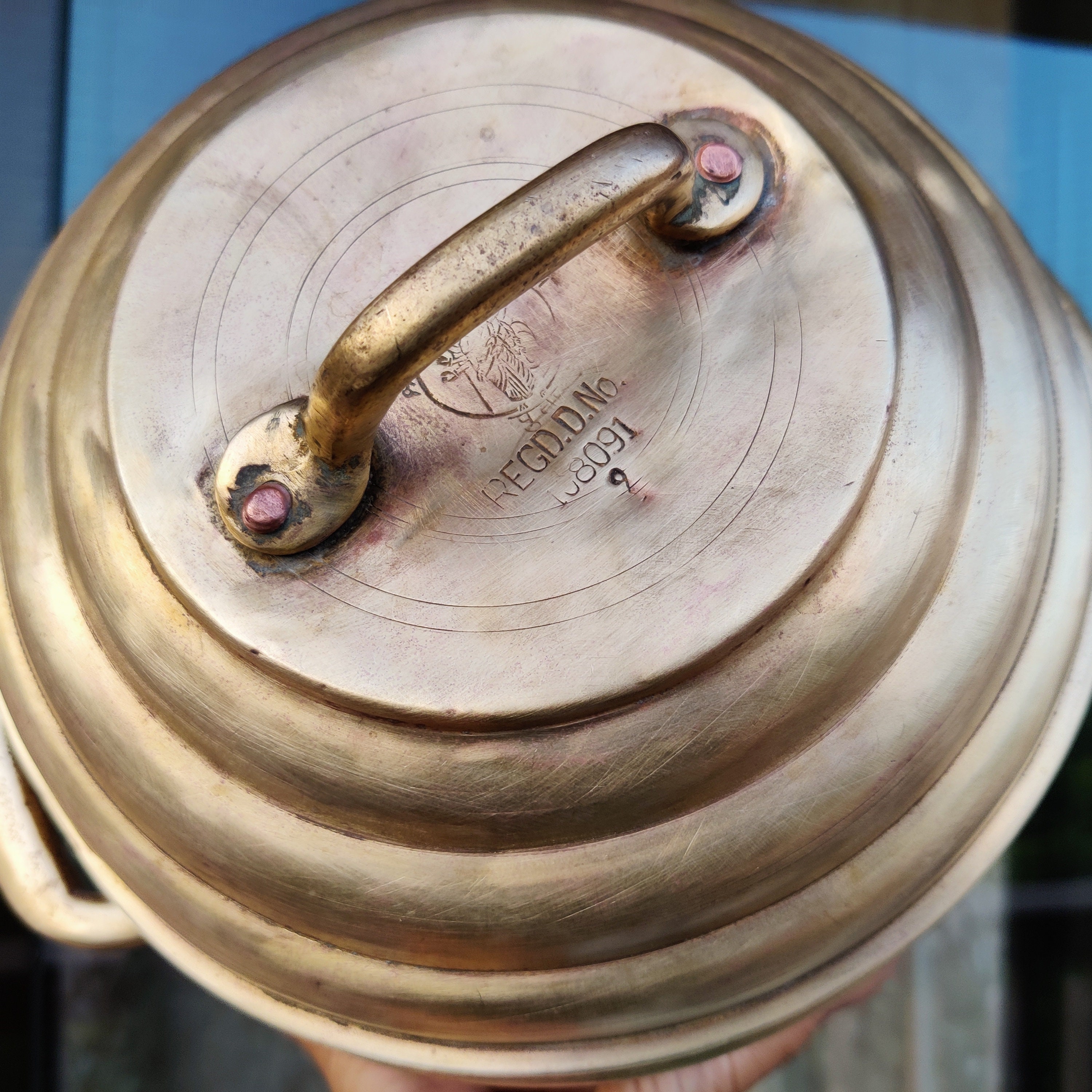 Antique Brass Steamer Pot With Lid and Handle Brass Storage - Etsy