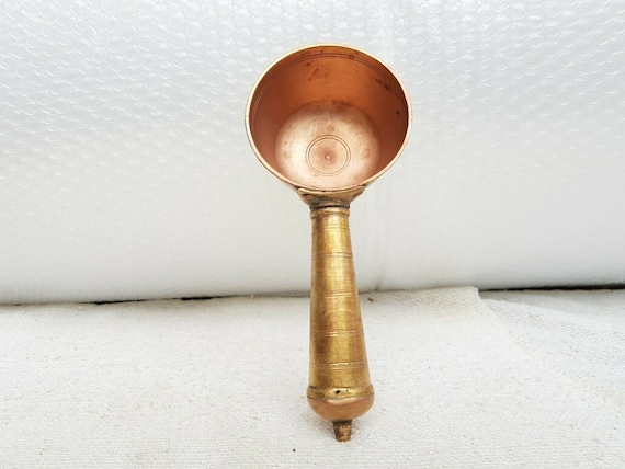 Antique Rare Religious Holy Heavy Brass Spoon Antique - Etsy