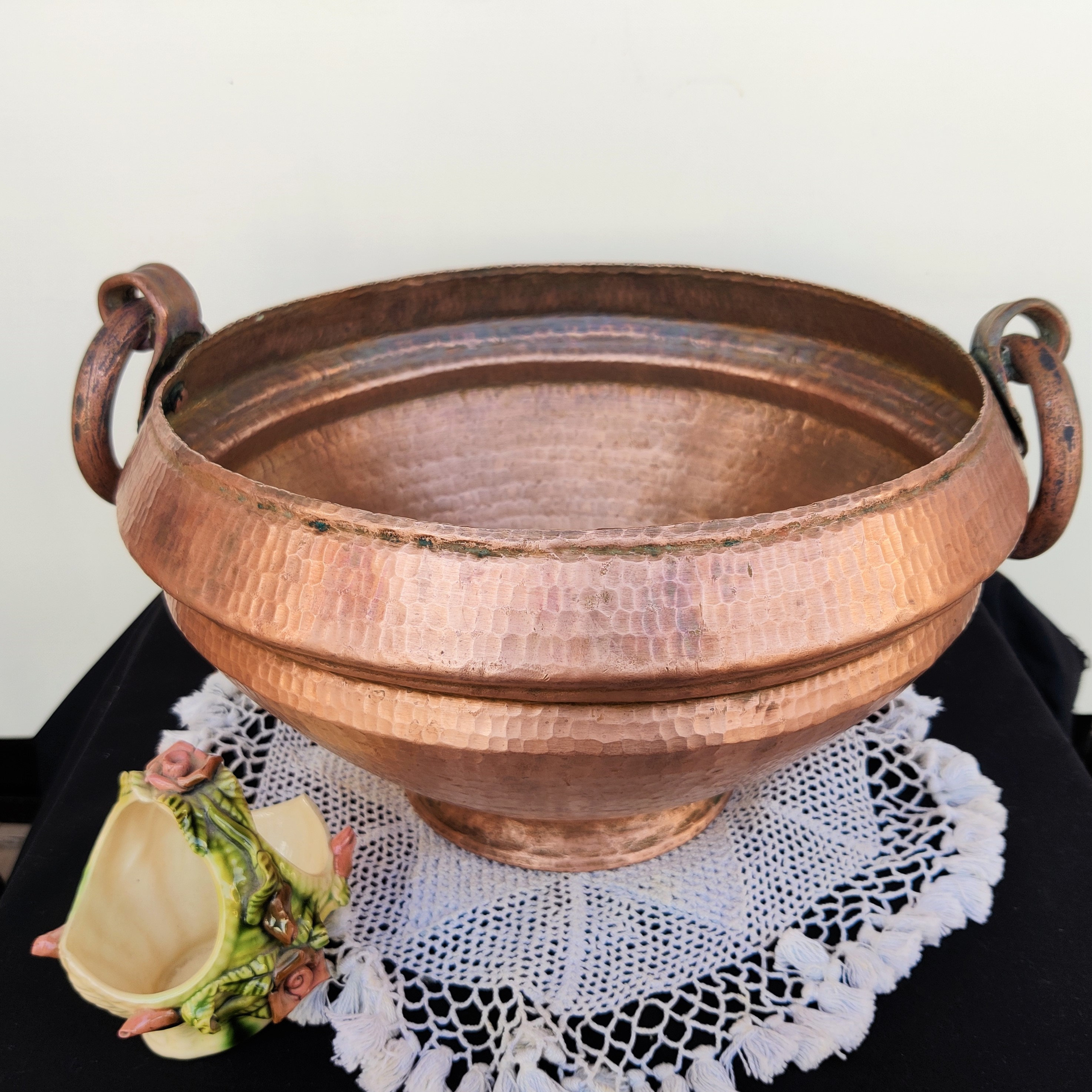 Antique Rare Solid Hand Hammered Heavy Copper Gangalam Water Pot ...