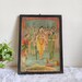 Vintage Raja Ravi Varma Printing Press Print Of'dakorji'hindu God Shree ...