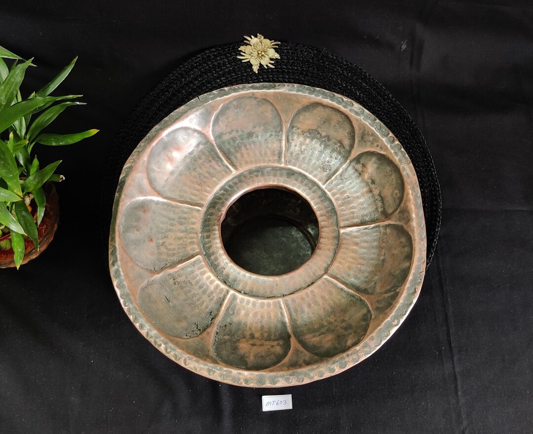 Antique Copper Spittoon | Traditional Copper Hand Wash Basin | Antique ...