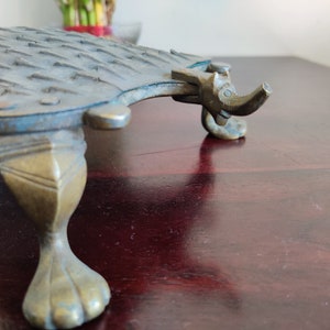 Antique Brass Tortoise Shaped Cheese Grater Brass Vegetable Shredder ...