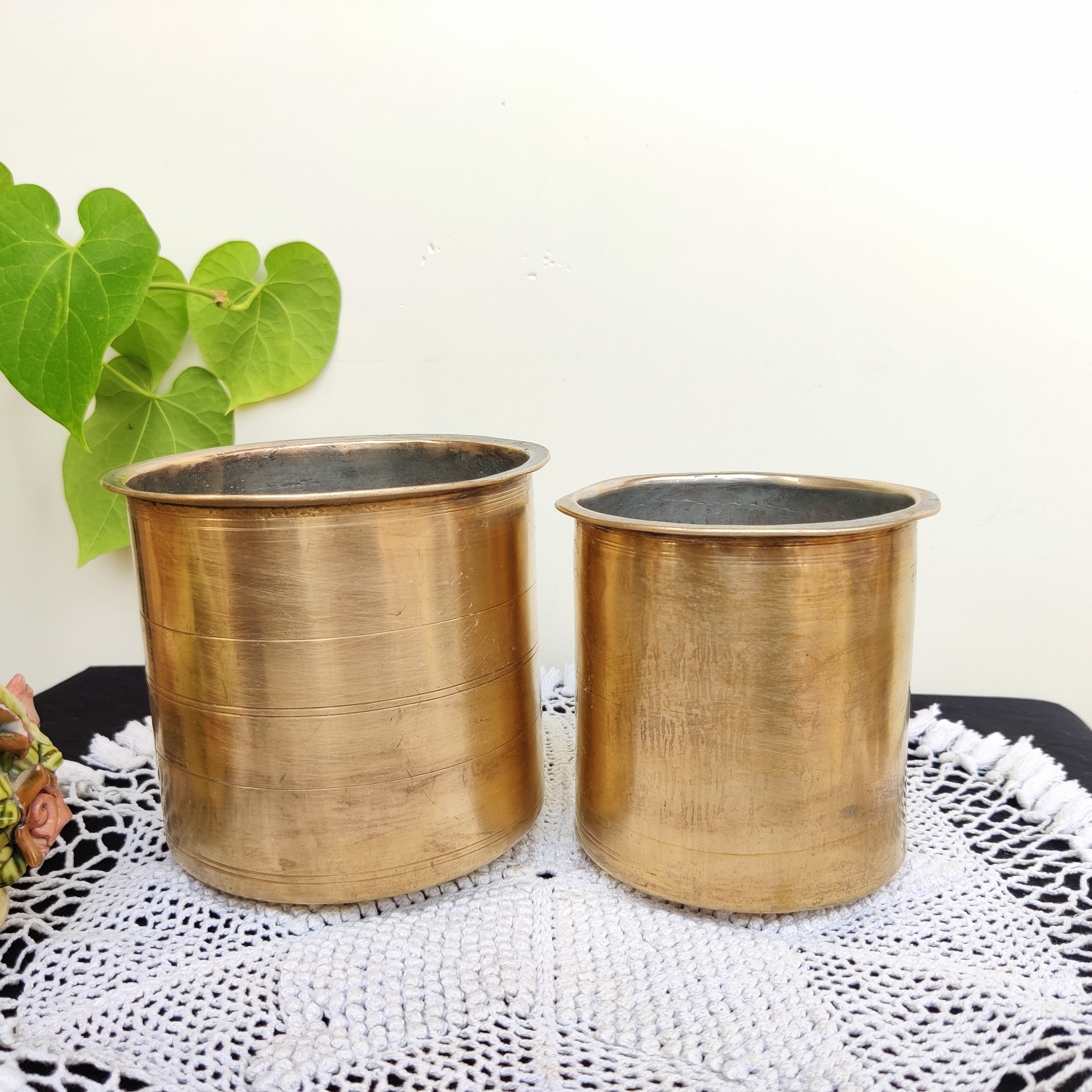 Decorative Brass Pots
